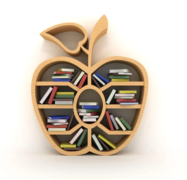 Book Shelve — Stock Photo © stockshoppe #9995198