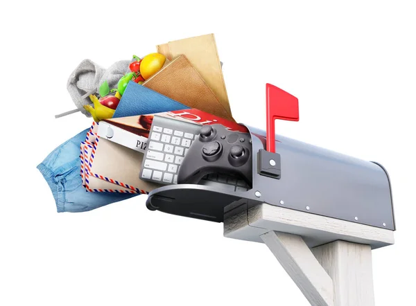 Overflowing mailbox Stock Photos, Royalty Free Overflowing mailbox ...