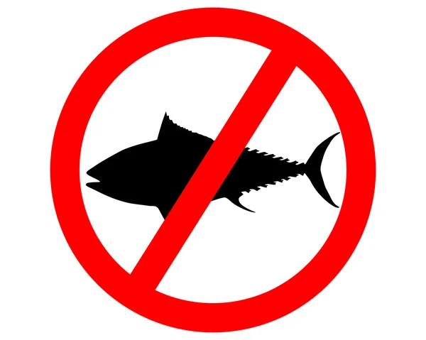 Fish Symbol Fishing Prohibited Sign Icon White Transparent Background ...