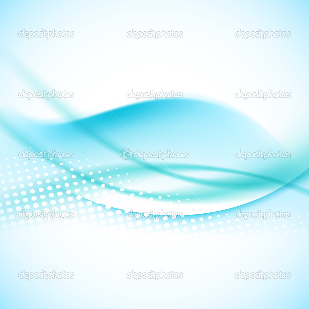 Light blue flowing background with halftone Stock Vector by ©Ghenadie ...