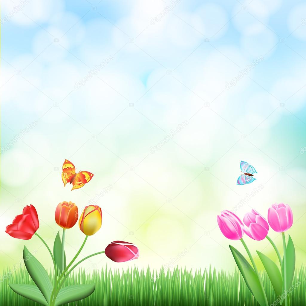 Spring Background Clipart Free