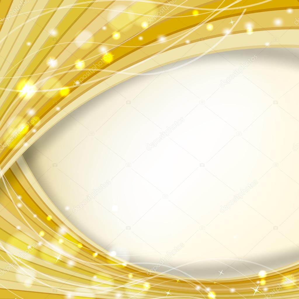 Fond doré abstrait avec des étincelles Stock Vector by ©Ghenadie 24540069