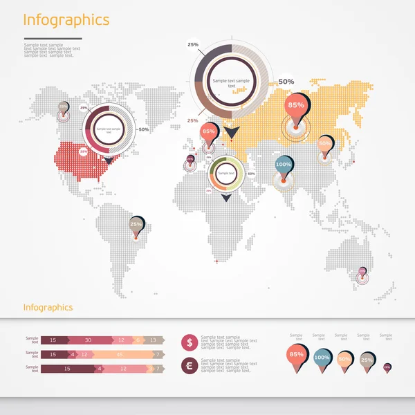 13,358,446 Infografías de mapas Vector Images | Depositphotos