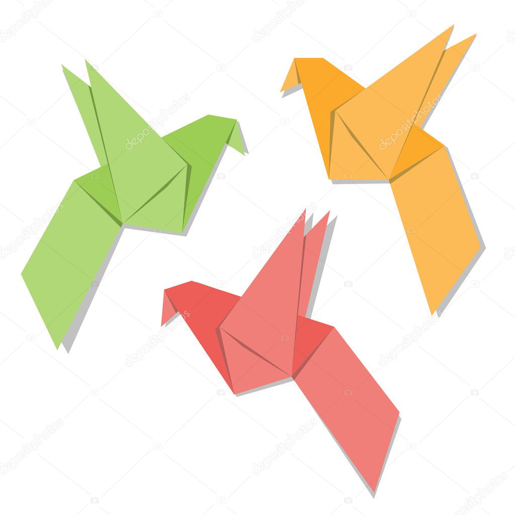 Origami Stock Vector by ©sivanova 25545949