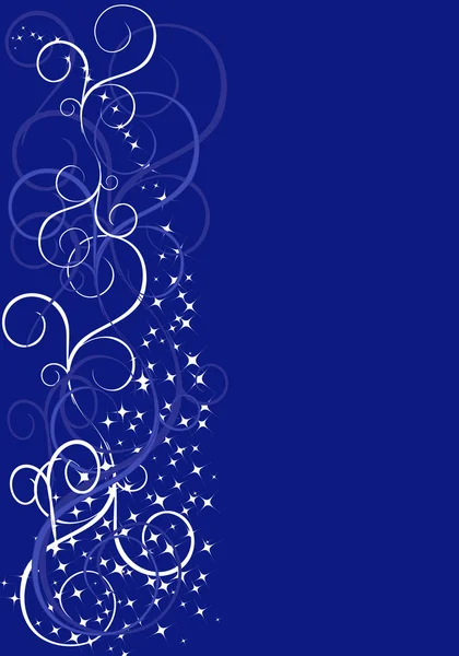 Blue christmas border designs | Blue Christmas border design on silver ...