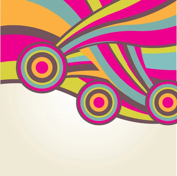 Funky graphic design - abstract background — Stock Vector © radoma ...