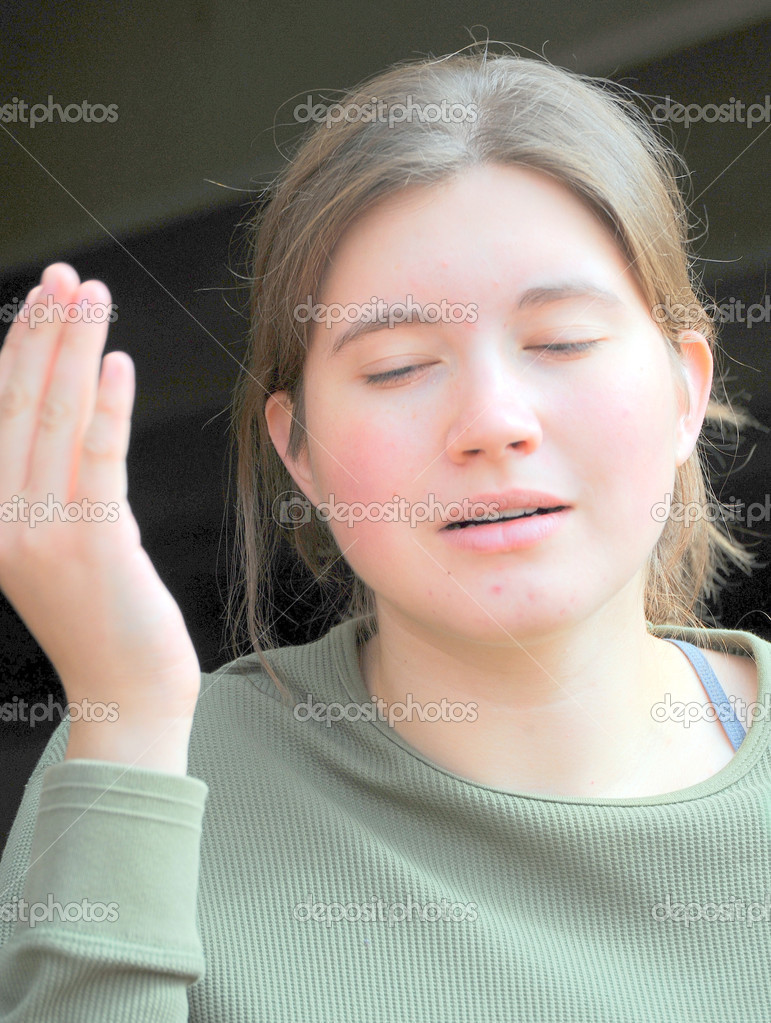 Female beauty expressions. — Stock Photo © oscarcwilliams #23655651