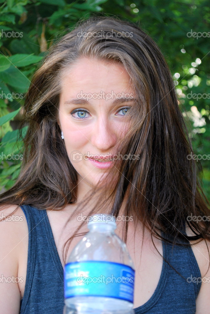 Female beauty. — Stock Photo © oscarcwilliams #40126451