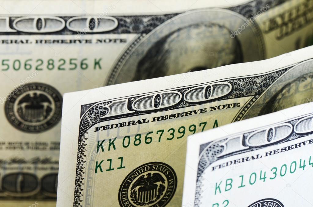 Dollar banknotes, business money background Stock Photo by ©voronin-76 ...