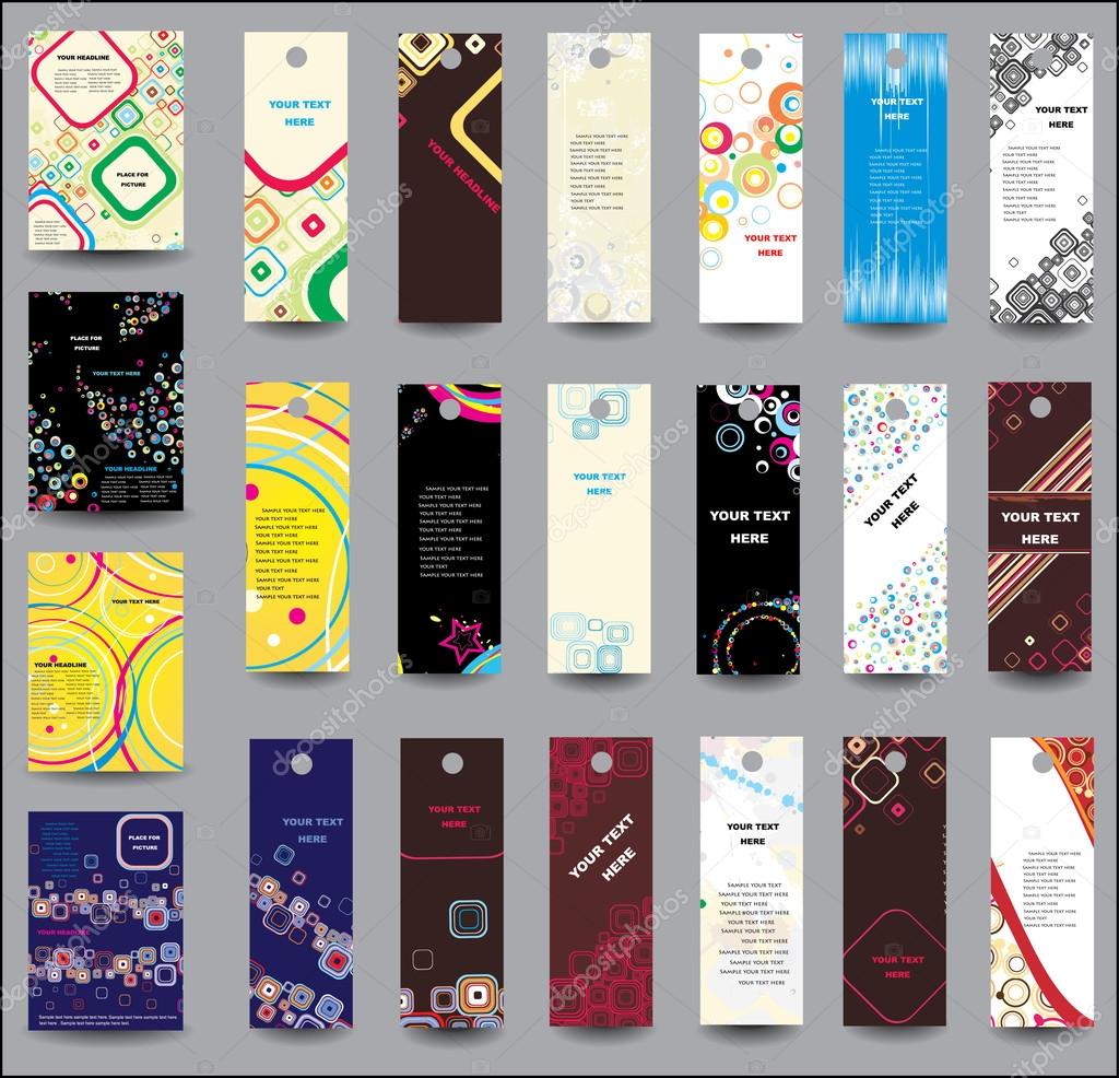 A set of flyers and banners Stock Vector Image by ©Amitofo #15447261