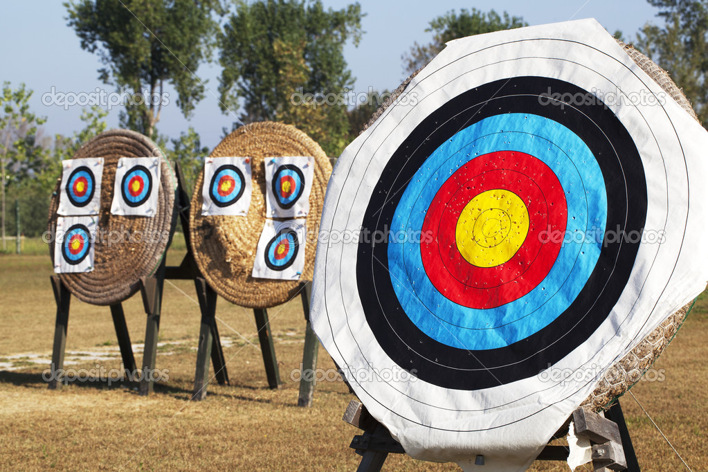Archery Targets — Stock Photo © cheyennezj #12652464