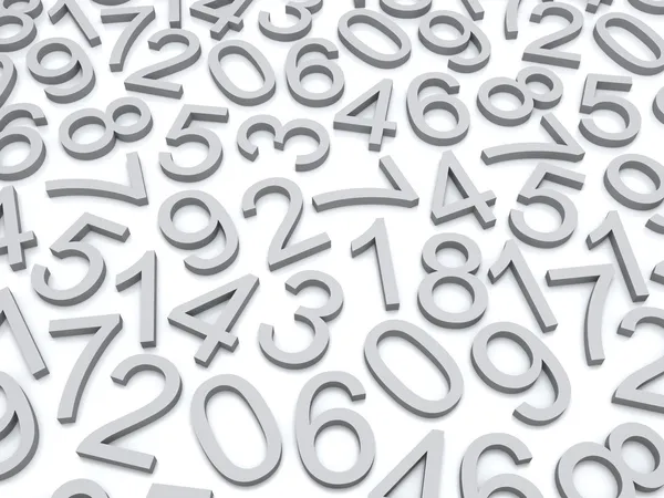 Black and white numbers background — Stock Photo © skvoor #2097250
