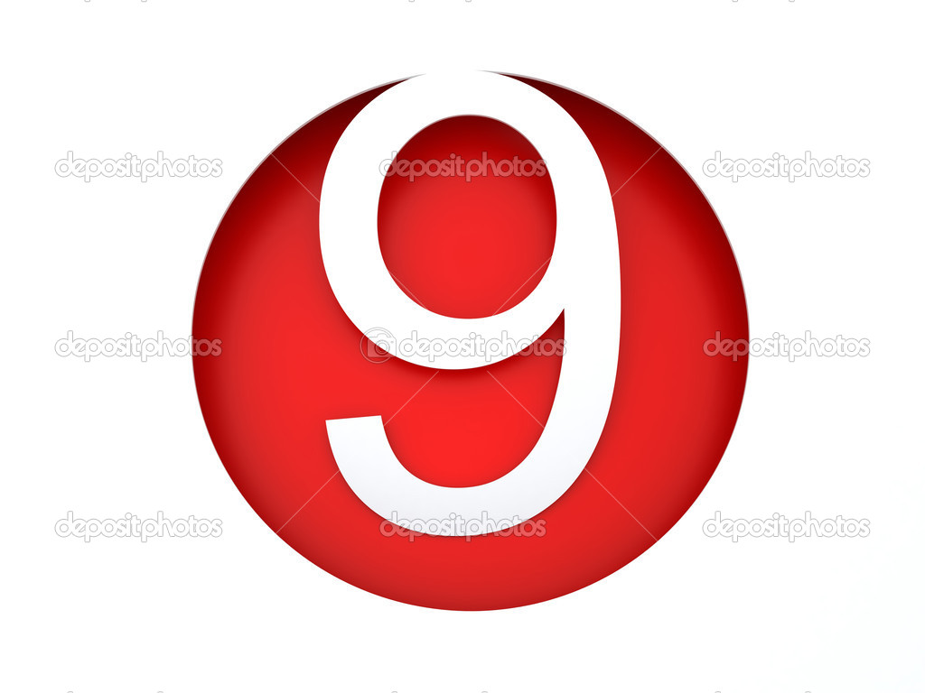 Nine — Stock Photo © Tatiana53 #27099435