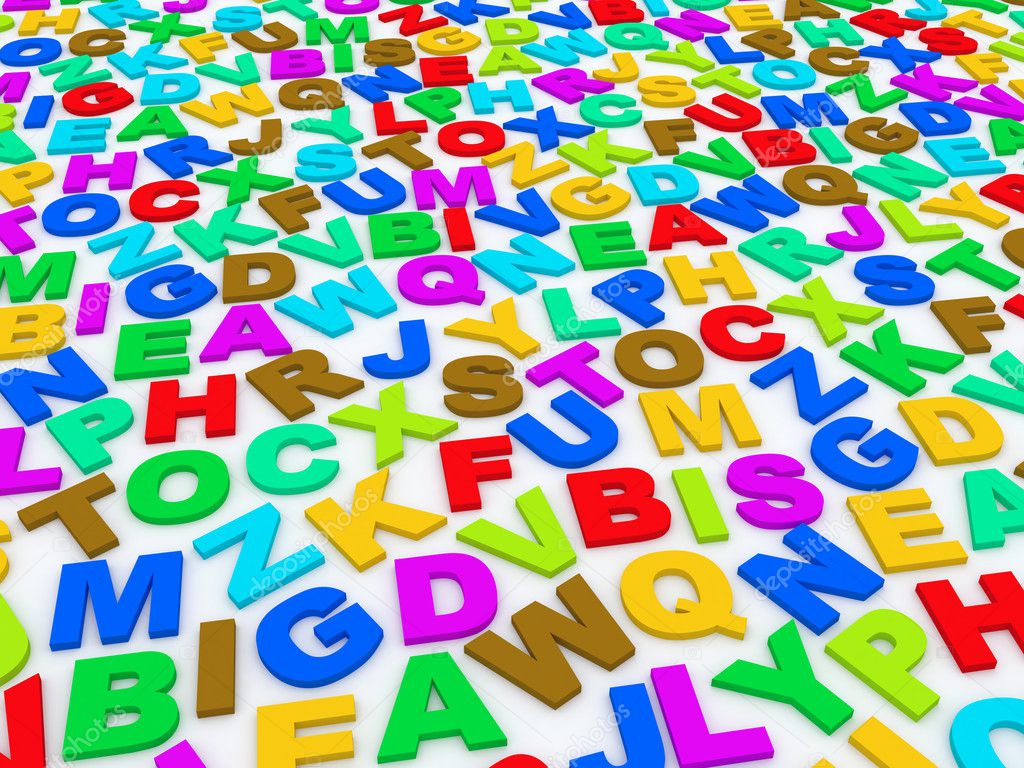 Letters of the English alphabet. Stock Photo by ©Tatiana53 27886369