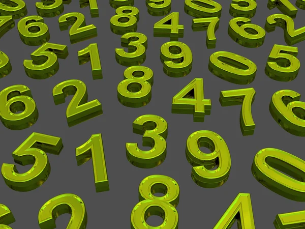 Colorful random number background illustration Stock Photo by ...