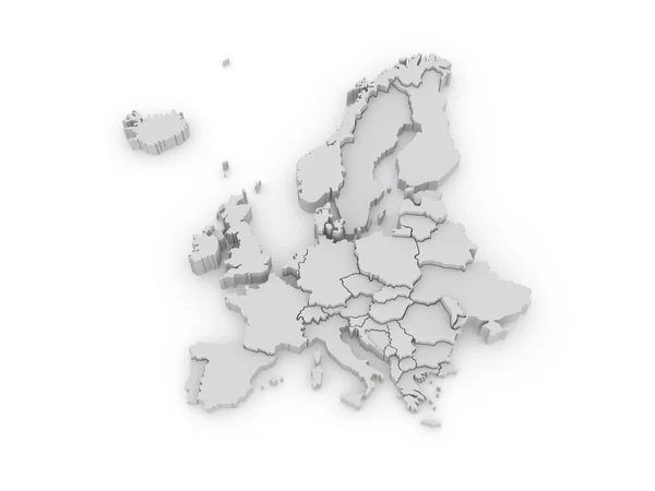 Europe map shape Stock Photos, Royalty Free Europe map shape Images ...