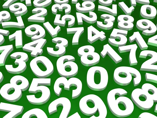 Colorful random number background illustration Stock Photo by ...