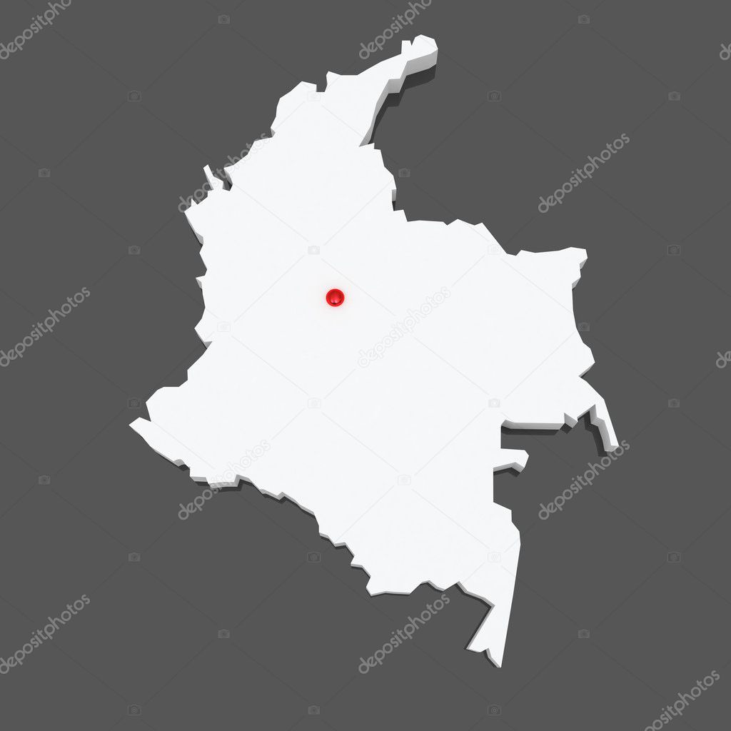 Columbia location map