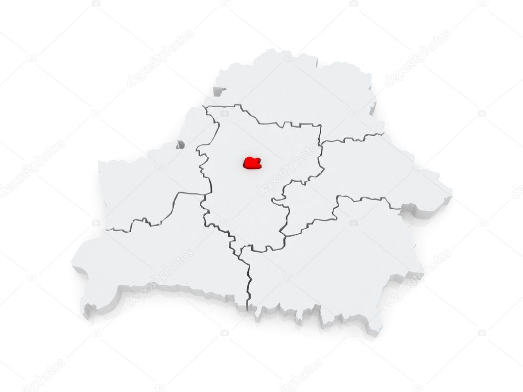 Map of Minsk. Belarus. — Stock Photo © Tatiana53 #48597395