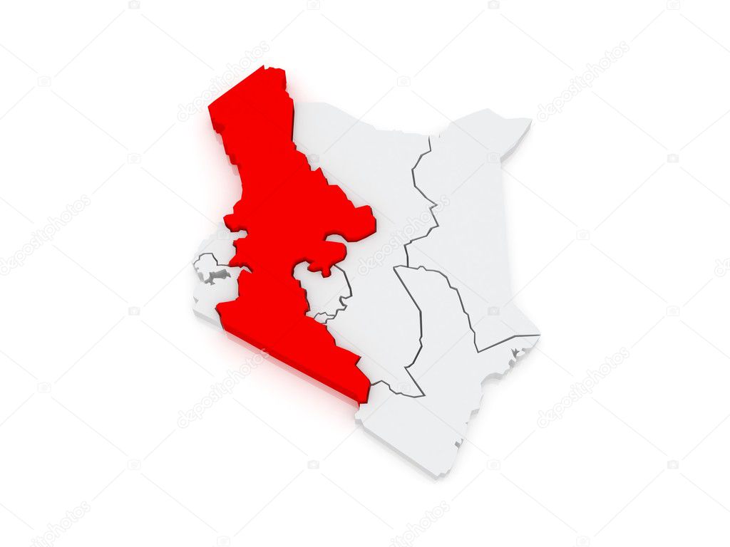 Kenya Rift Valley Map