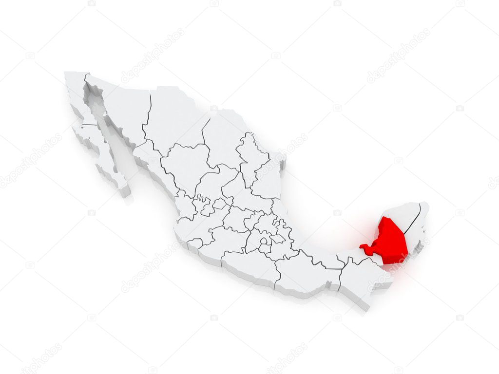 Yucatan Campeche Mapa