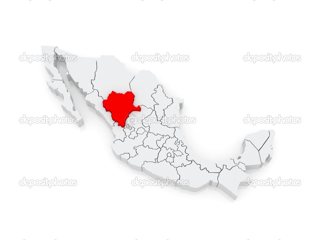 Durango Mexico Map