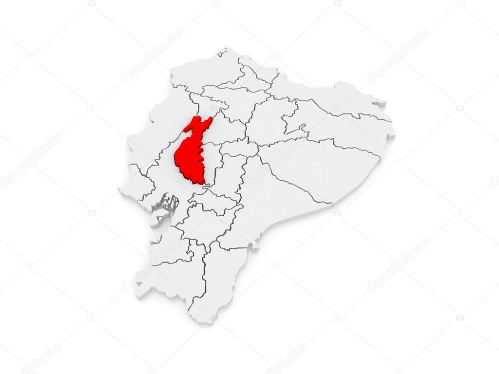 Map of Los Rios. Ecuador. Stock Illustration by ©Tatiana53 #49446393
