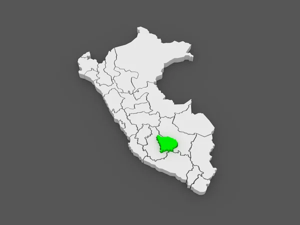 Mapa de Apurimac. Perú. 2024