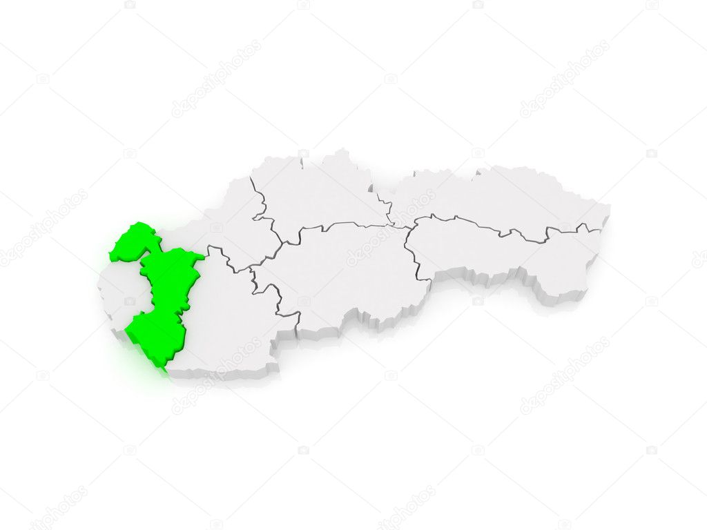 Map of Trnava. Slovakia. — Stock Photo © Tatiana53 #49829237