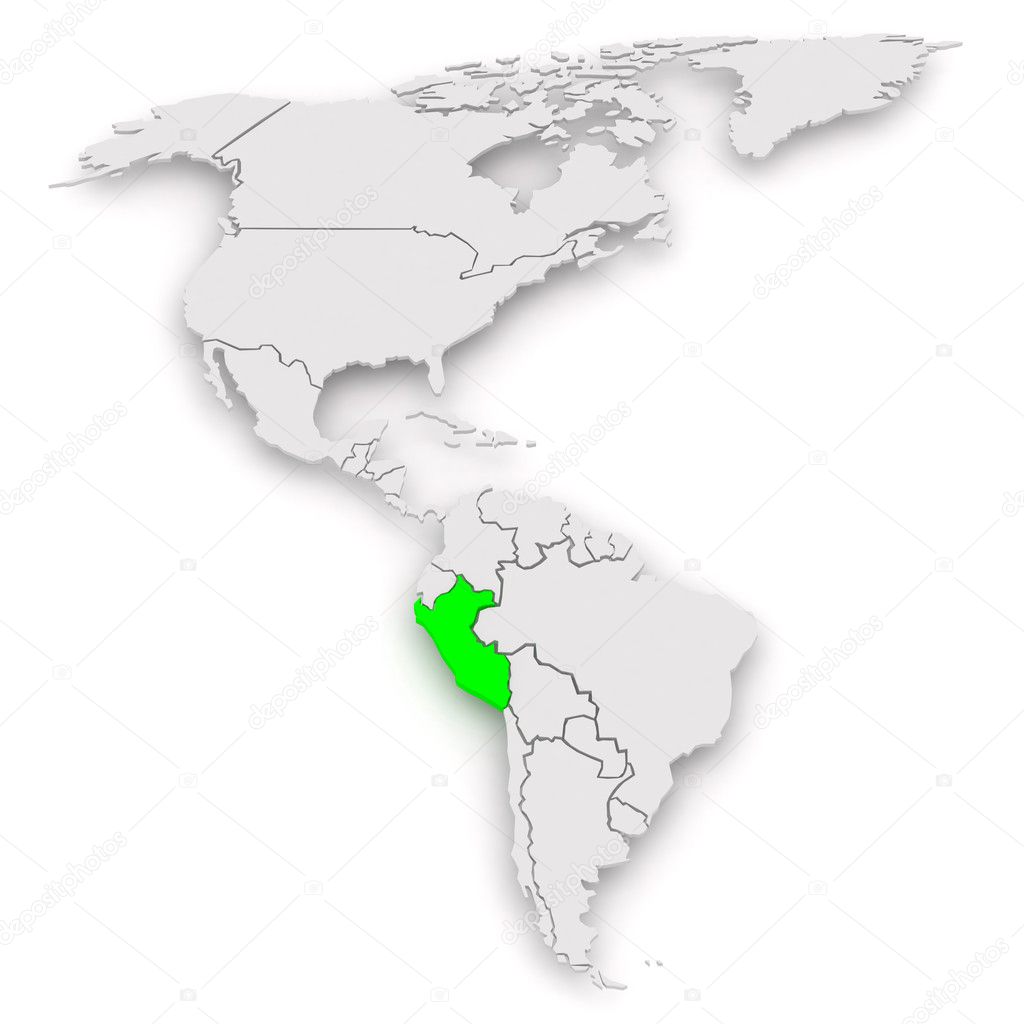 Mapa de mundos. Perú. 2023