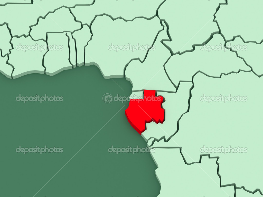 gabon world atlas