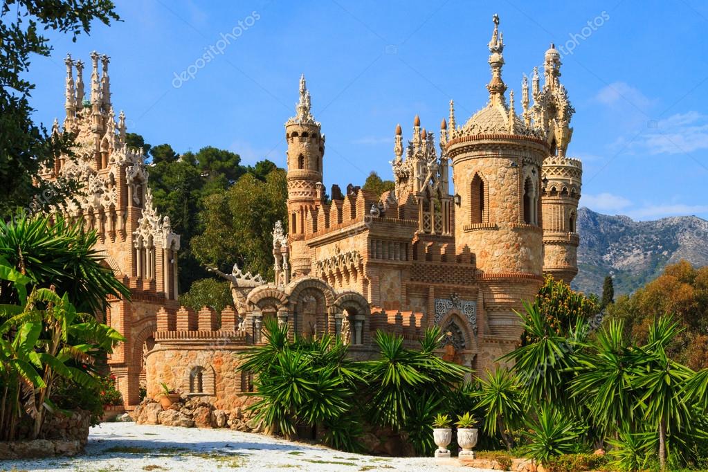 Colomares castle in Benalmadena, Spain — Stock Photo © Nobilior #26676719