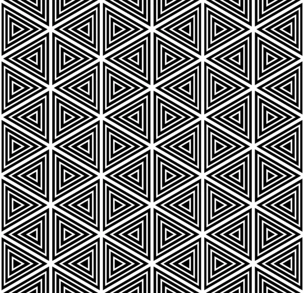 Seamless geometric op art design. — Stock Vector © troyka #5382913