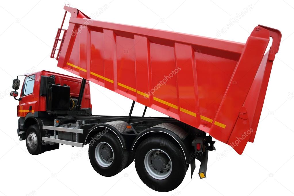 The lorry with the lifted body Stock Photo by ©kamski 26049253