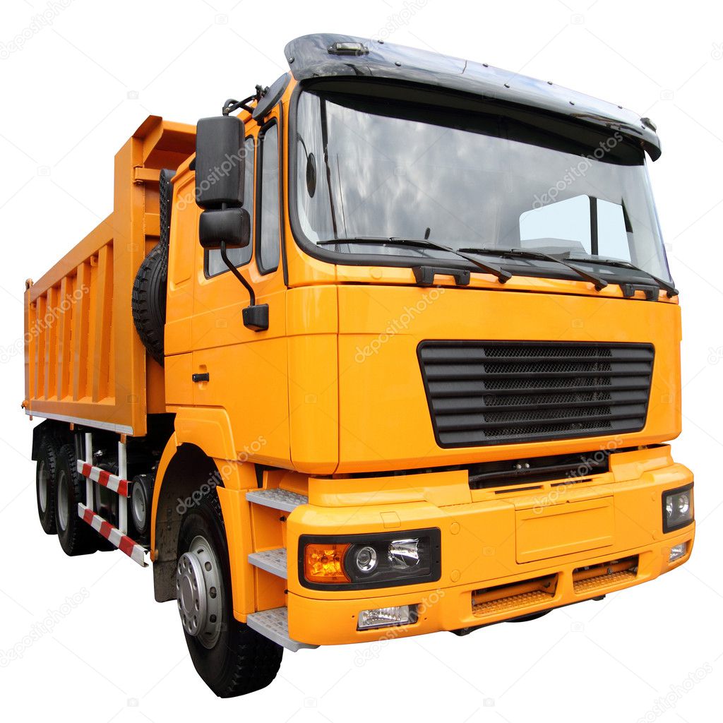 The yellow lorry – Stock Editorial Photo © kamski #40189851