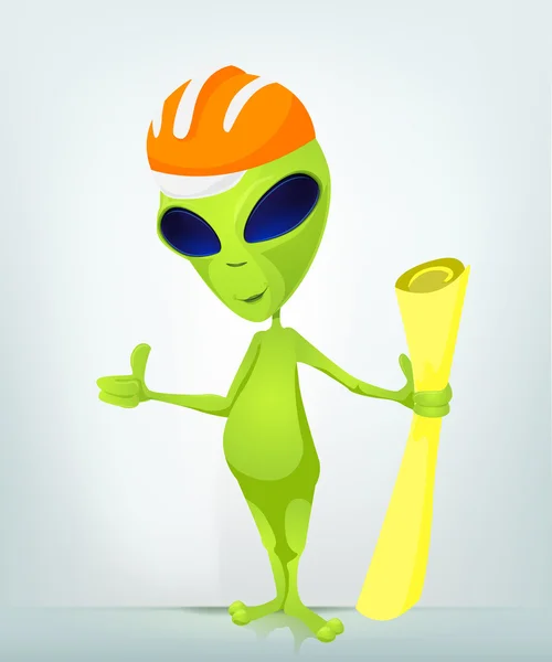 Funny Alien Stock Vector by ©VisualGeneration 18621943