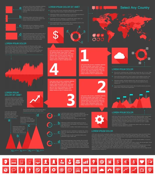 IT Industry Infographic Elements Stock Vector by ©VisualGeneration 30519015
