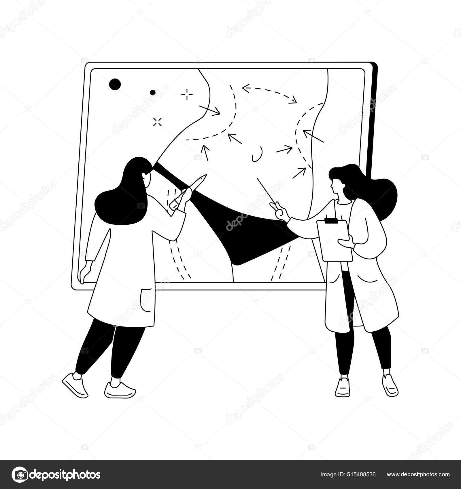 Body contouring abstract concept vector illustration. Stock Vector ...