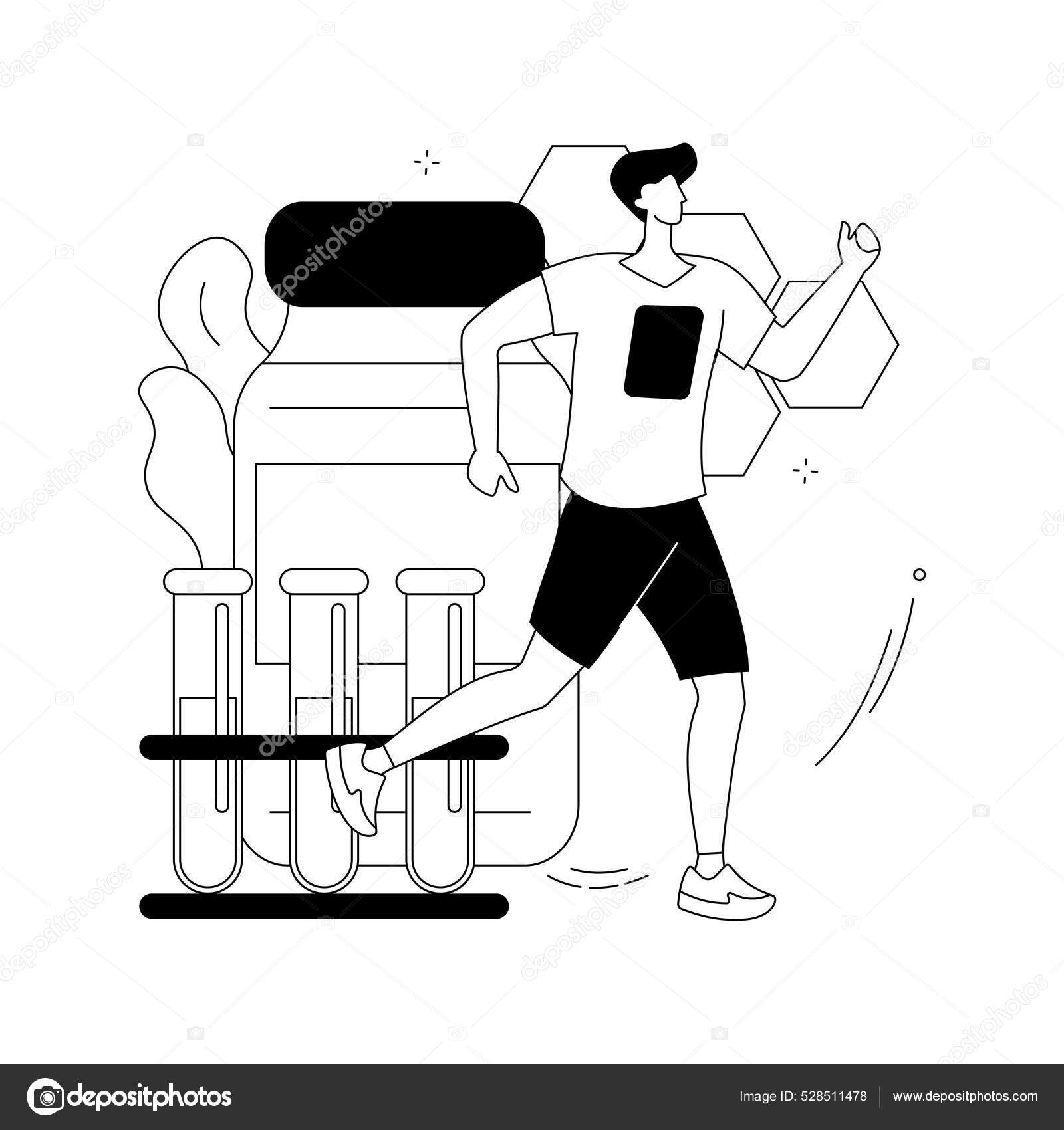 Doping test abstract concept vector illustration. Stock Vector Image by ...