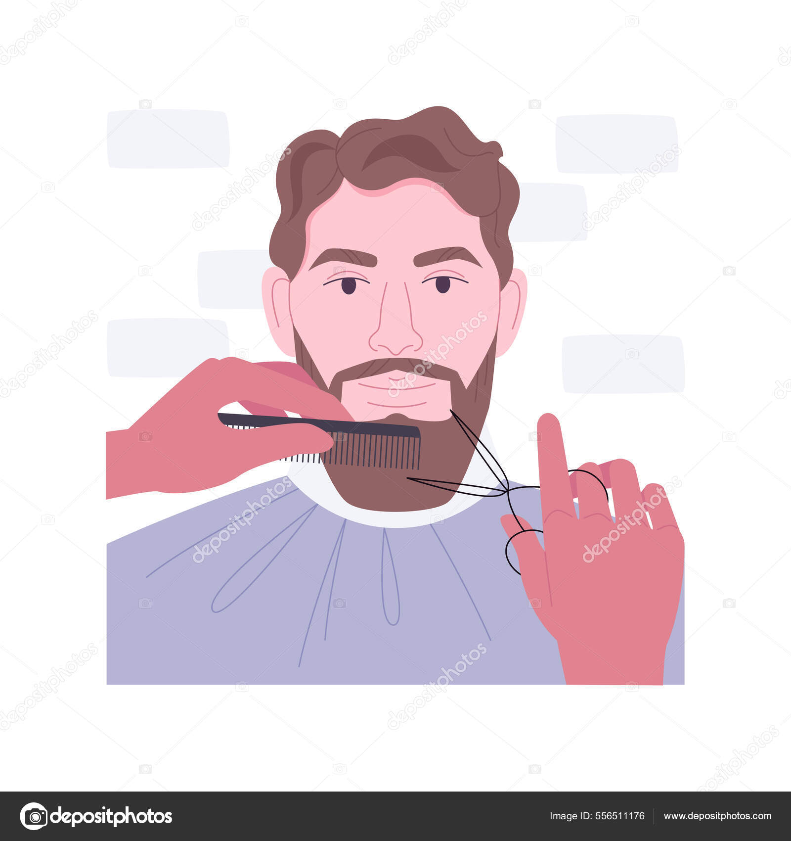 Shaving isolated cartoon vector illustrations. Stock Vector by ...