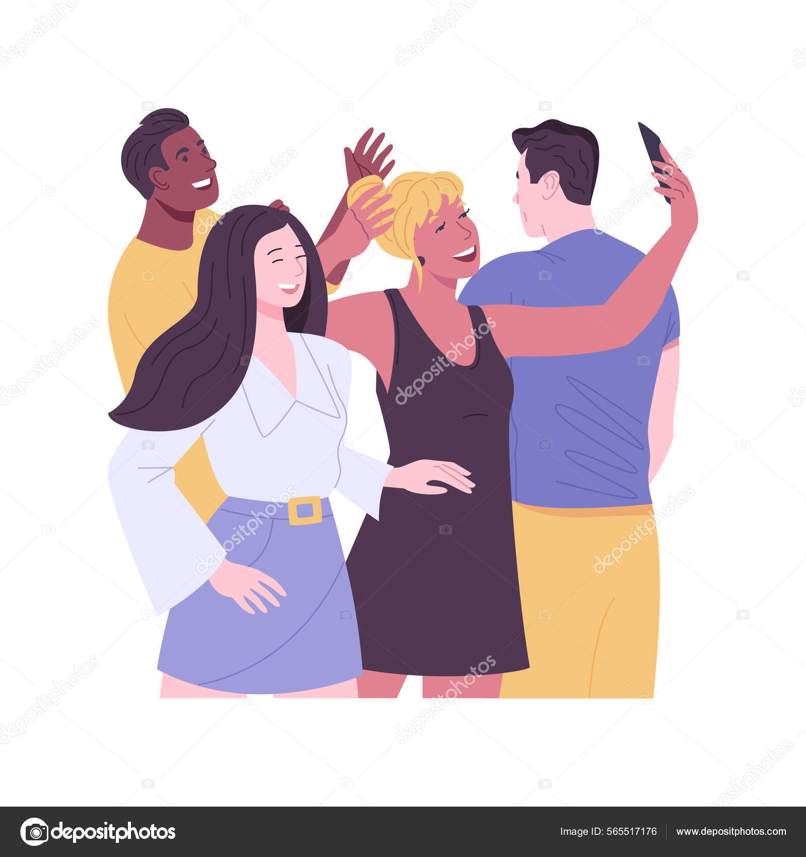 Clubbing isolated cartoon vector illustrations. Stock Vector by ...