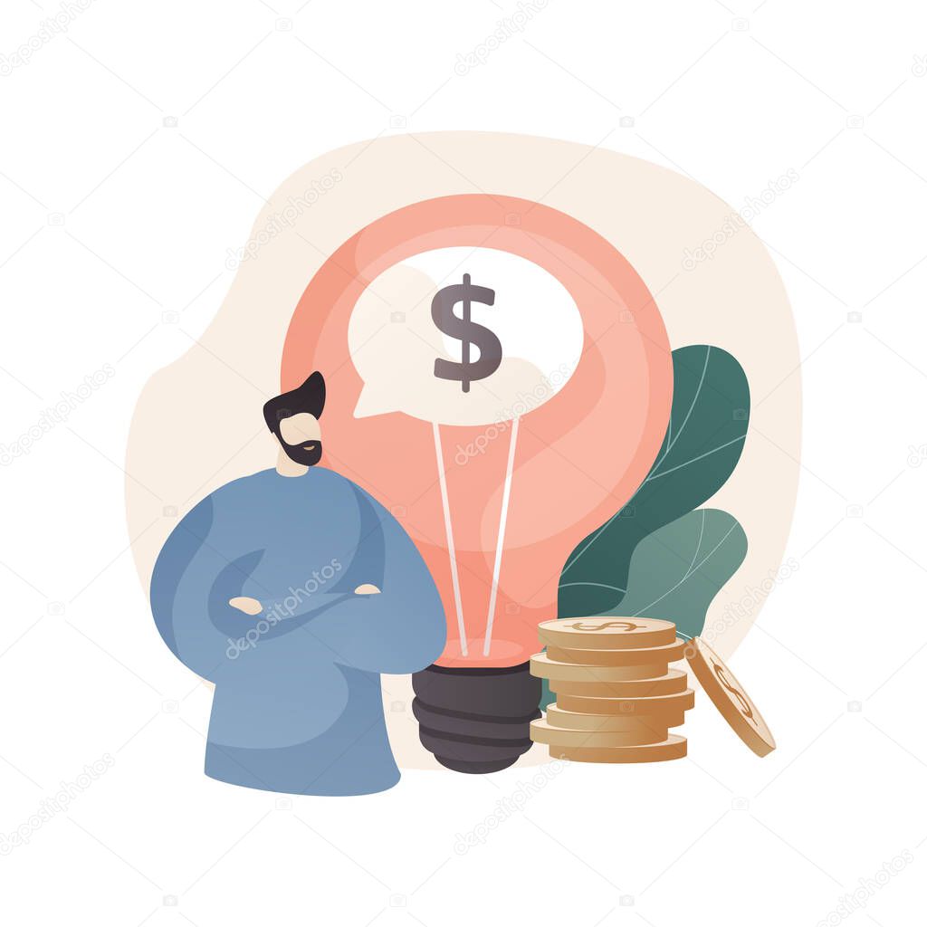 Capital intelectual abstracto concepto vector ilustración. Derecho de ...