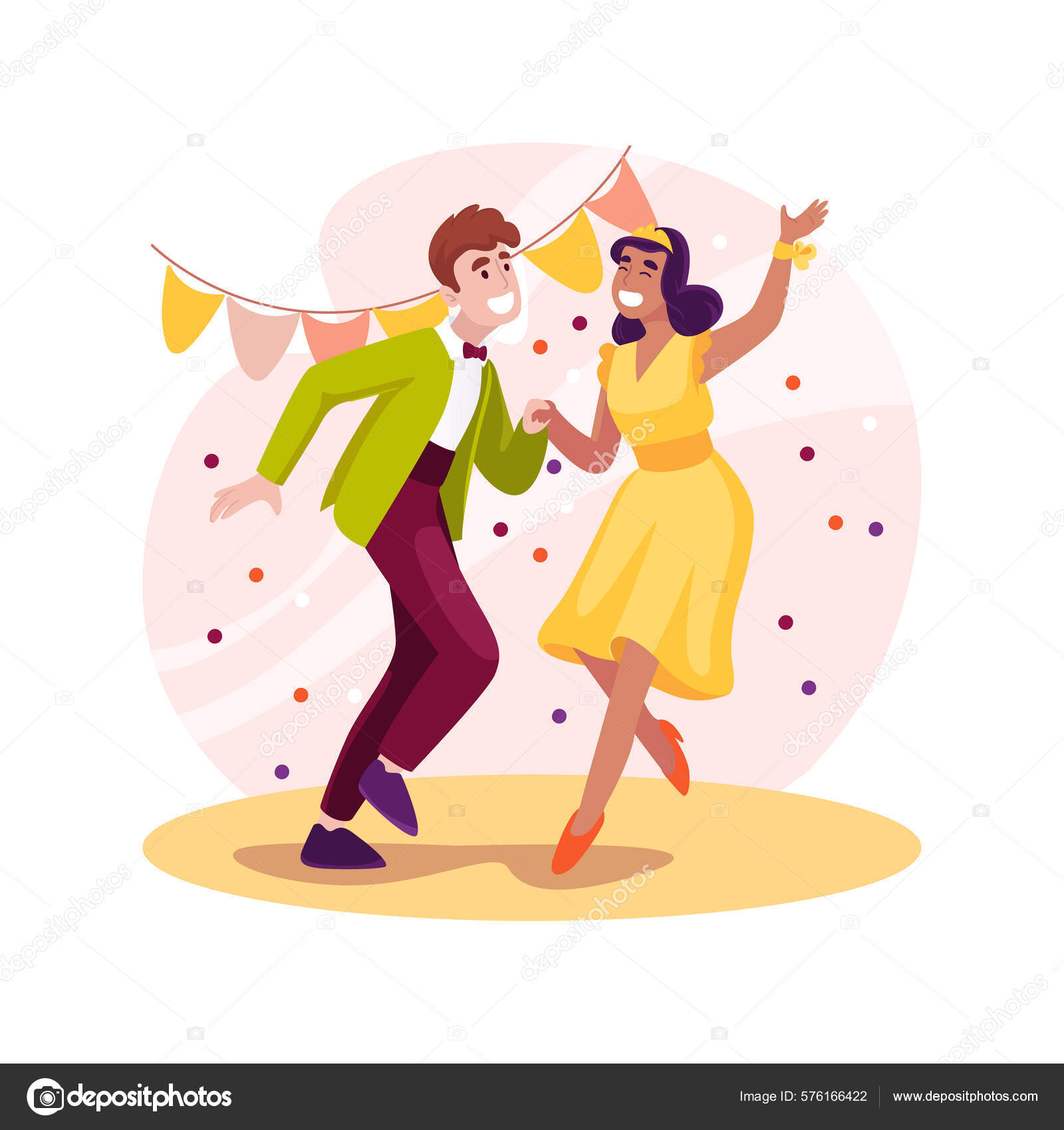 Clipart Couple De Bal