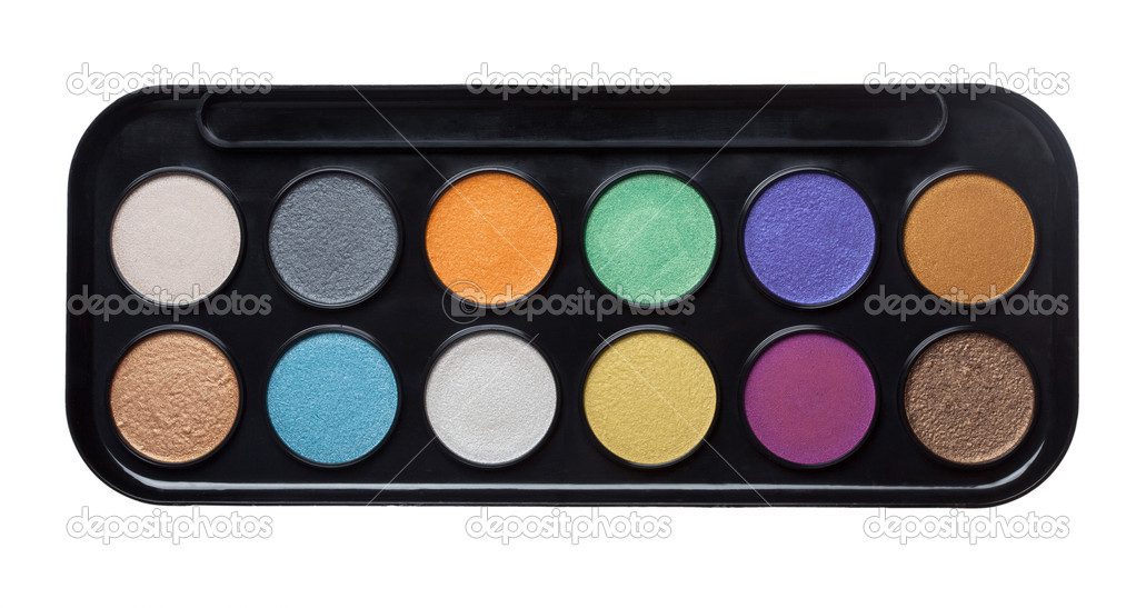 Watercolor paint box Stock Photo by ©Ziablik 17697501