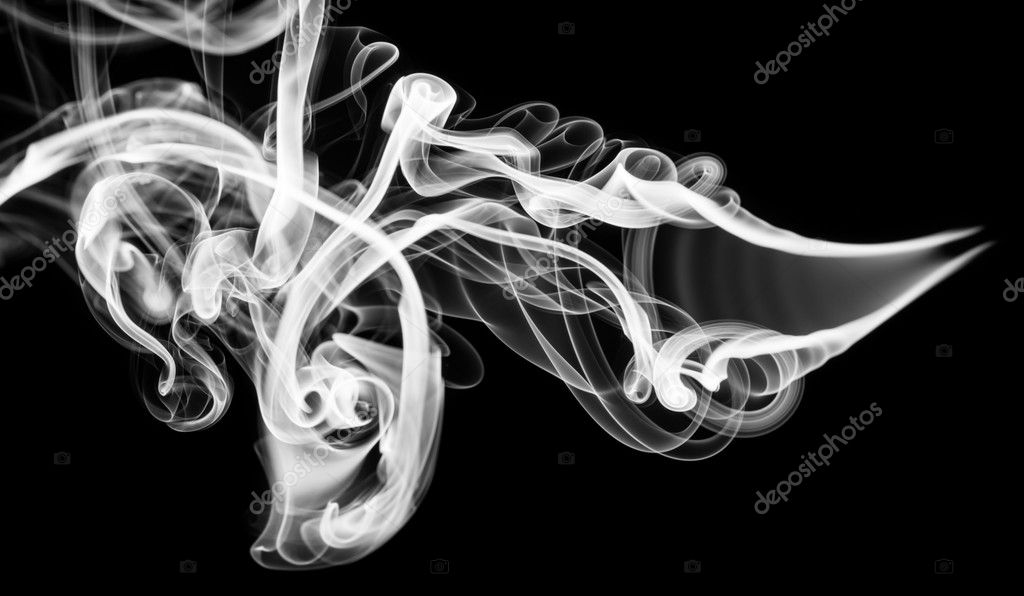 Abstraction: magic white smoke pattern — Stock Photo © Arsgera #26228043