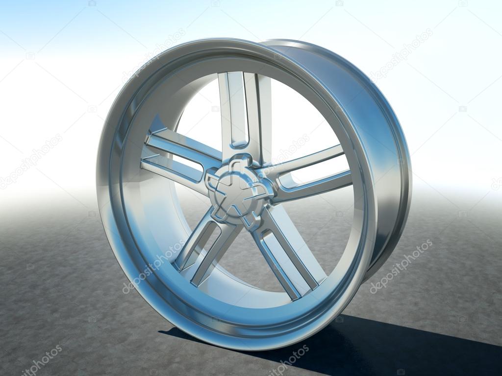 Alloy automotive disc — Stock Photo © Arsgera #48821651