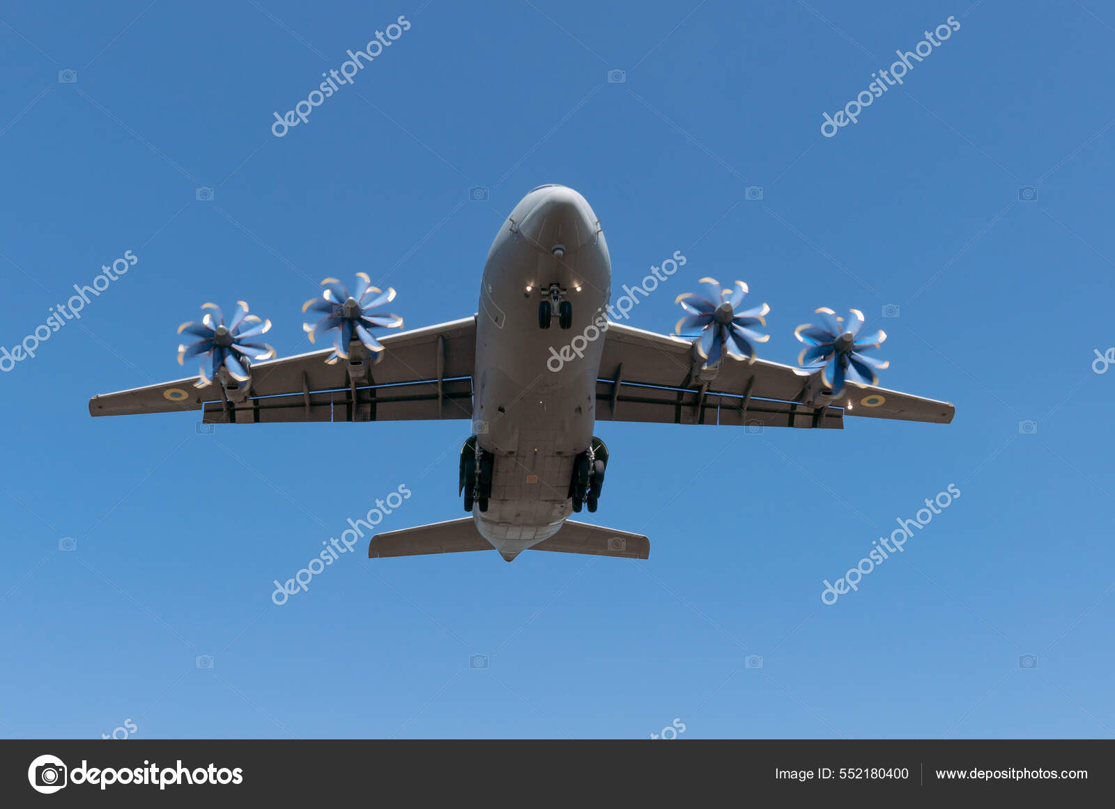 Antonov Four Engine Medium Range Transport Aircraft First Aircraft Take – Stock Editorial Photo ...