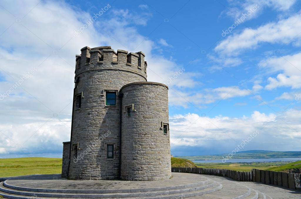 Tower at the cliffs of Moher, Ireland — Stock Photo © pljvv1 #37290663