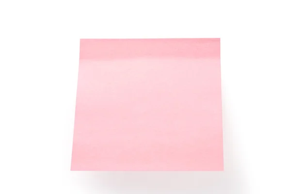 Pictures: pink sticky note | Blank Pink Sticky Note — Stock Photo ...