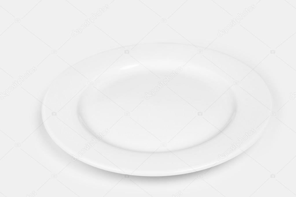 Plate on white background — Stock Photo © Ivantsov #19157695